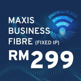 Maxis Business Fibre 30 Mbps (1 Fixed IP)